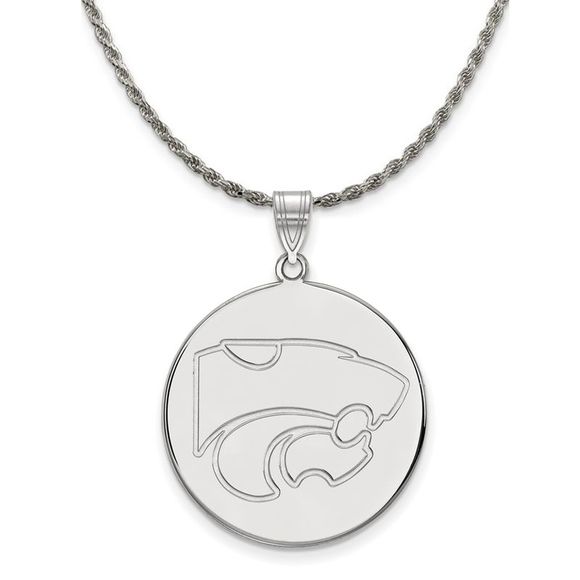 Black Bow Jewelry Co. | Accessories | Sterling Silver Kansas State Xl ...